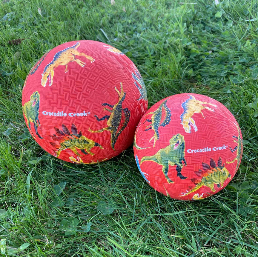 Crocodile Creek - Playground Ball 5 Inch, Dinosaur Red – Childplay ...