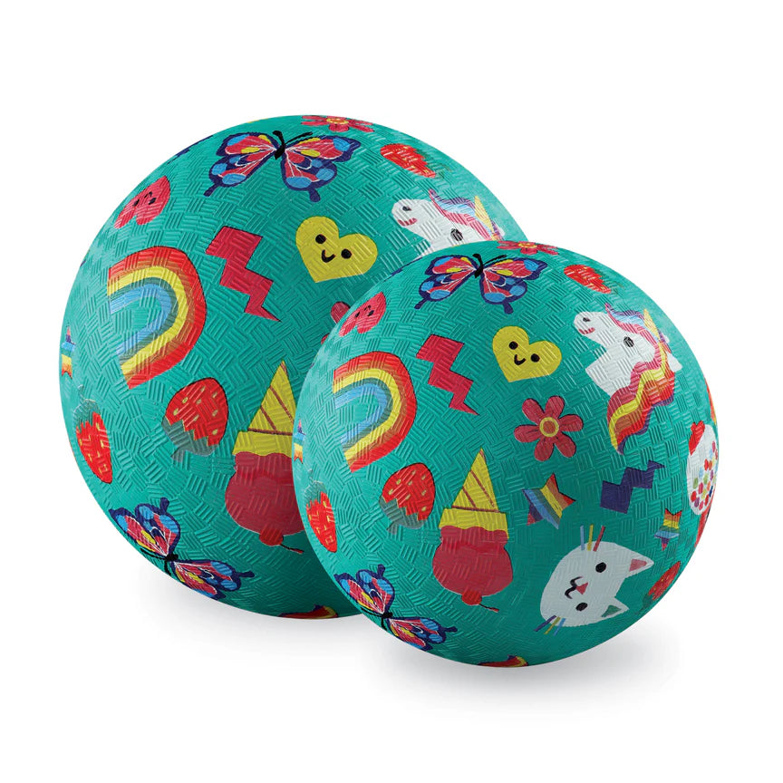 Crocodile Creek - 5 Inch Playground Ball, Smiley – Childplay Melbourne