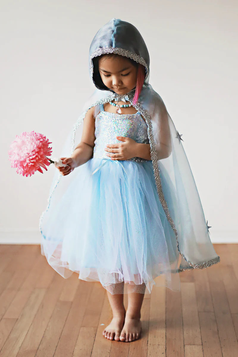 Great Pretenders - Snow Queen Cape, Size 3-4 years – Childplay Melbourne