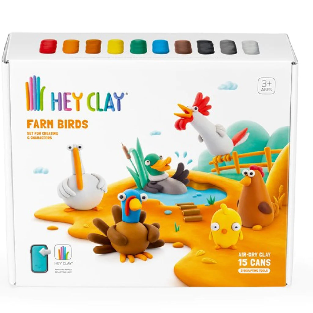Hey Clay - Farm Birds – Childplay Melbourne