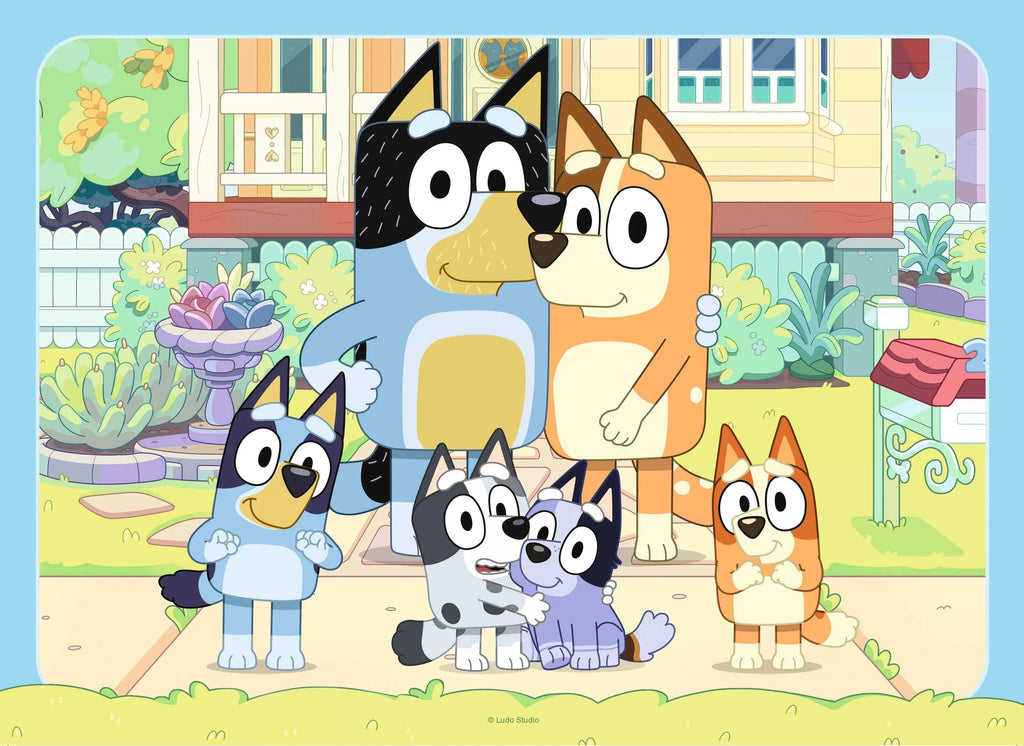 Ravensburger - Bluey Gotta Be Done! Puzzle, 4 in a Box – Childplay ...