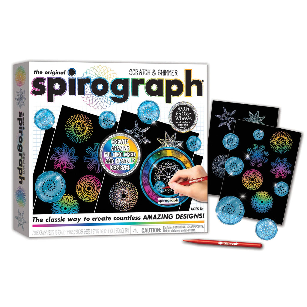 The Original Spirograph - Scratch and Shimmer – Childplay Melbourne