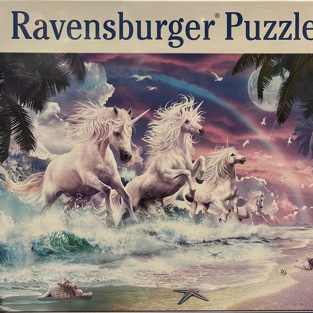 Ravensburger Puzzle 150 pieces Unicorns on the beach – Childplay Melbourne