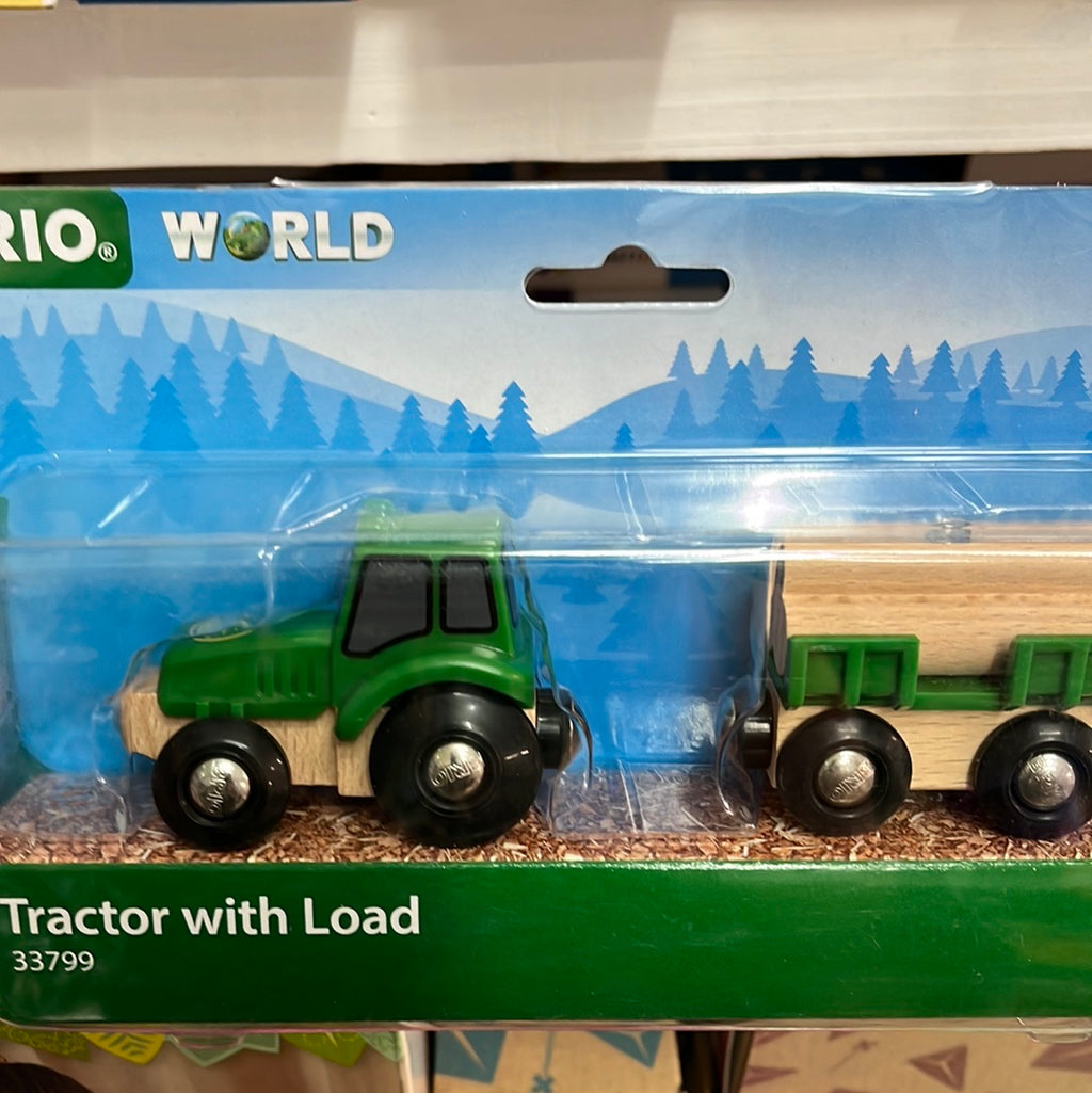 Brio Tractor with Load – Childplay Melbourne