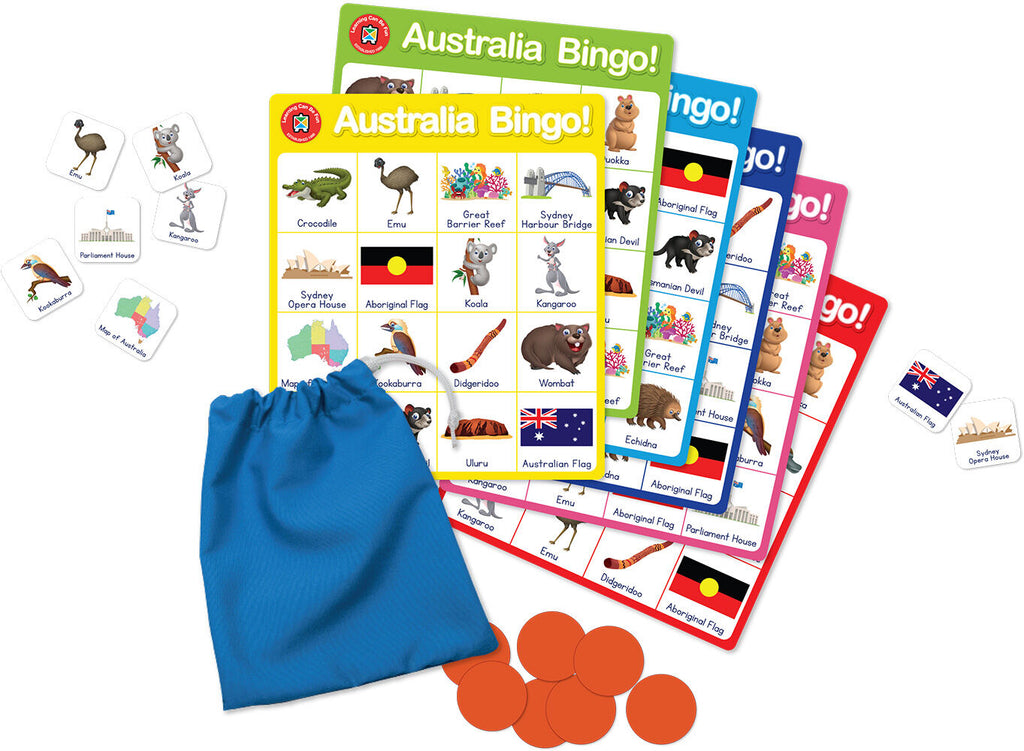 Australia Bingo – Childplay Melbourne