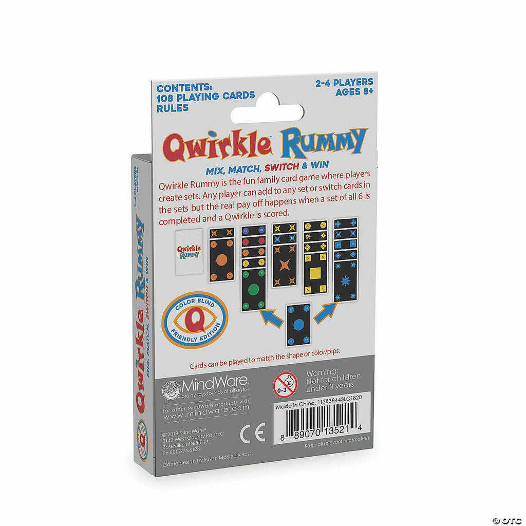 Qwirkle Rummy Card Game – Childplay Melbourne