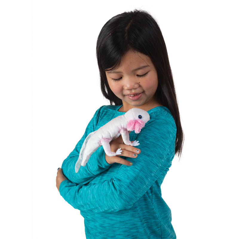 Folkmanis Axolotl Finger Puppet – Childplay Melbourne