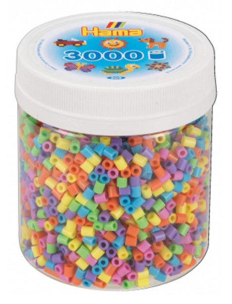 Hama Beads | Hama Bead Tub 3000 Primary Colours | Childplay Melbourne ...