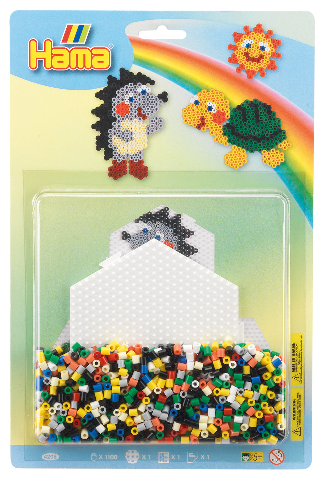 Hama Beads | Small Set 450 beads Elephant – Childplay Melbourne