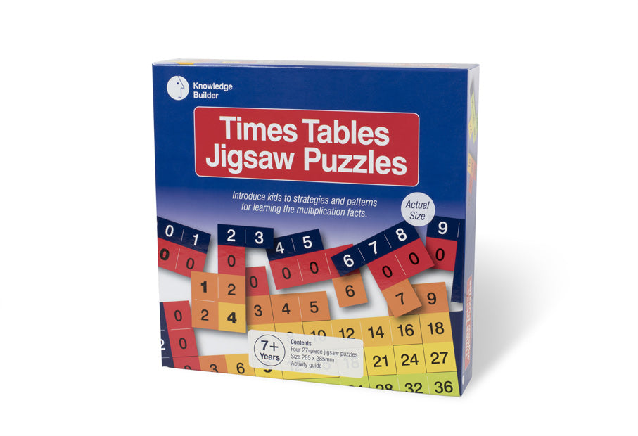 Knowledge Builder- Times Tables Jigsaw Puzzles – Childplay Melbourne