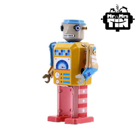 Tin Toy Mr. & Mrs Tin Electro Bot – Childplay Melbourne