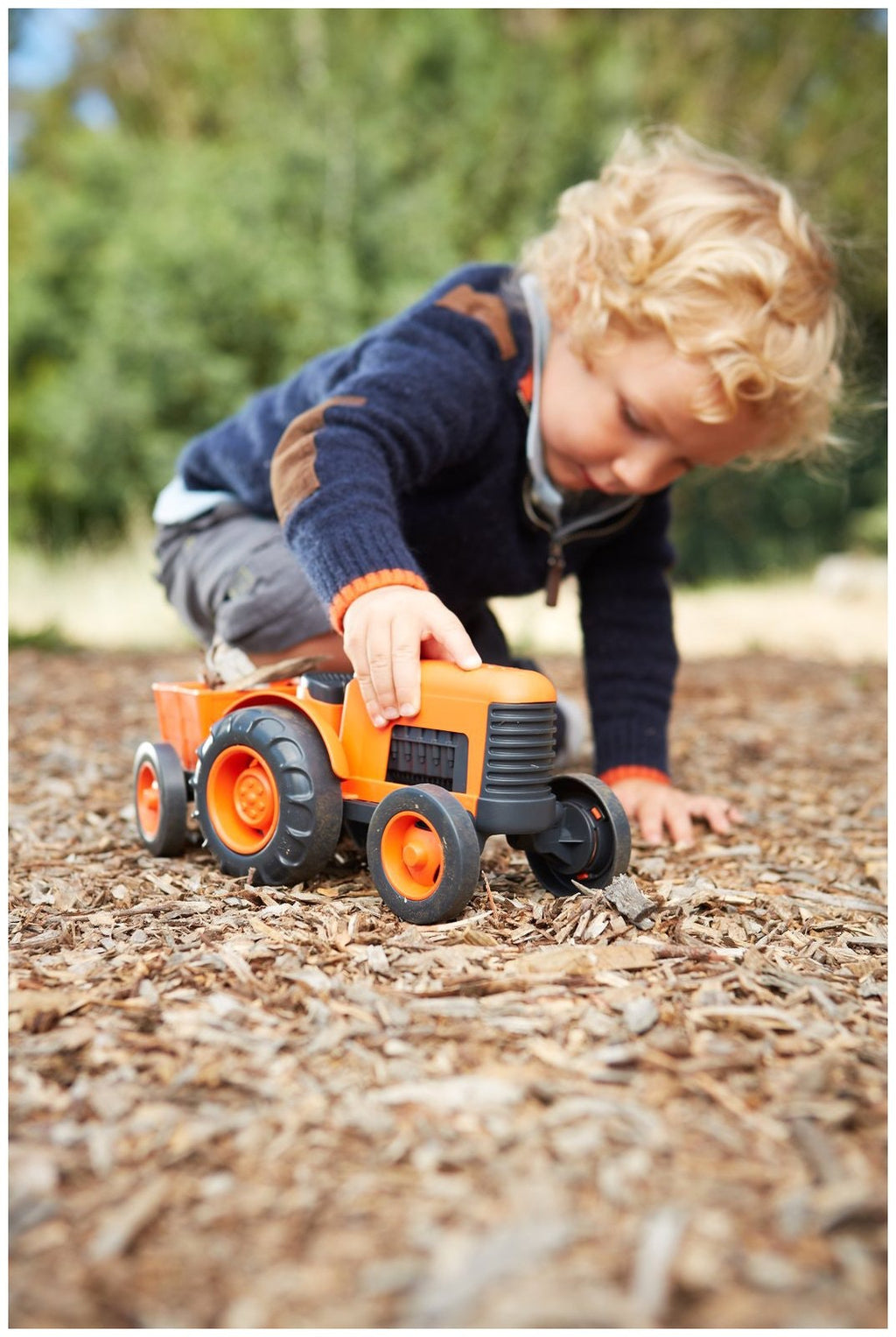 Toy Trucks | Green Toys Orange Tractor | Toy Shop Melbourne – Childplay ...