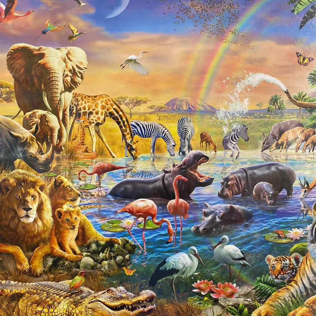 Ravensburger 100 piece puzzle Waterhole – Childplay Melbourne