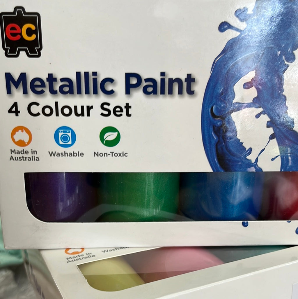 EC Metallic Paint Set 4 colour – Childplay Melbourne