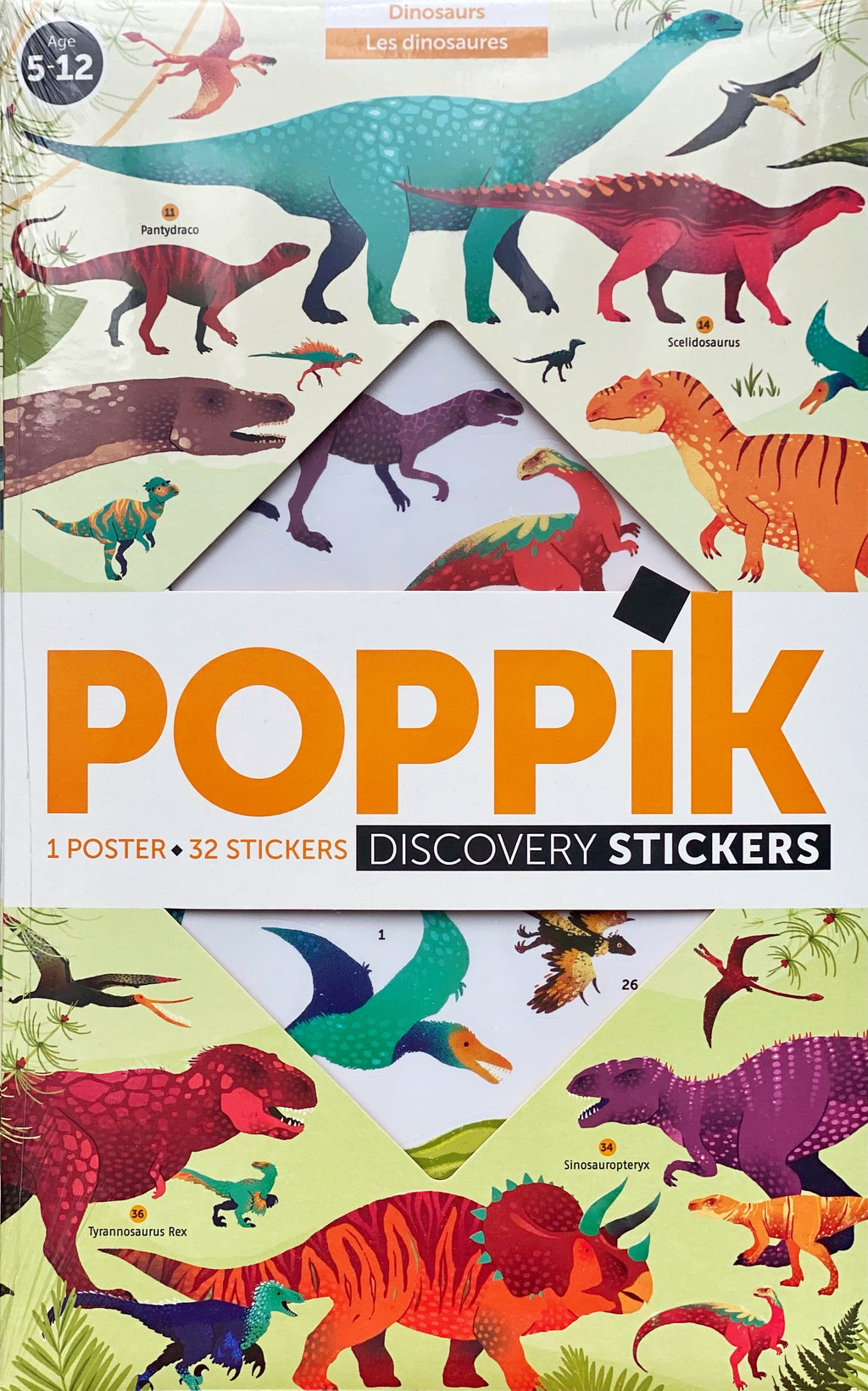Poppik - Dinosaur Discovery Stickers – Childplay Melbourne